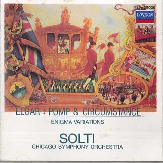 CD Sir Georg Solti Elgar Pomp And Circumstance Marches F28L28020 LONDON ...