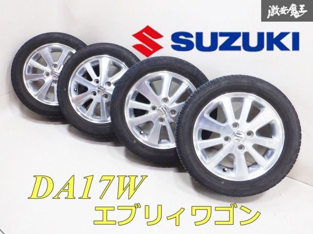 スズキ純正 DA17W エブリィワゴン PZターボスペシャル 14インチ 4.5J +50 4H PCD100 ホイール 165/60R14 4本 - メルカリ