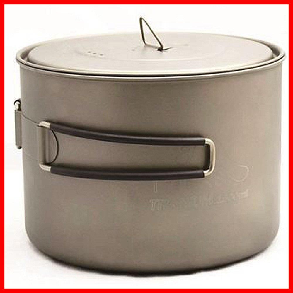 【大特価】TOAKS(トークス) アウトドア キャンプ チタニウムポット 1600ml POT-1600 【日本正規品】 12710 ...