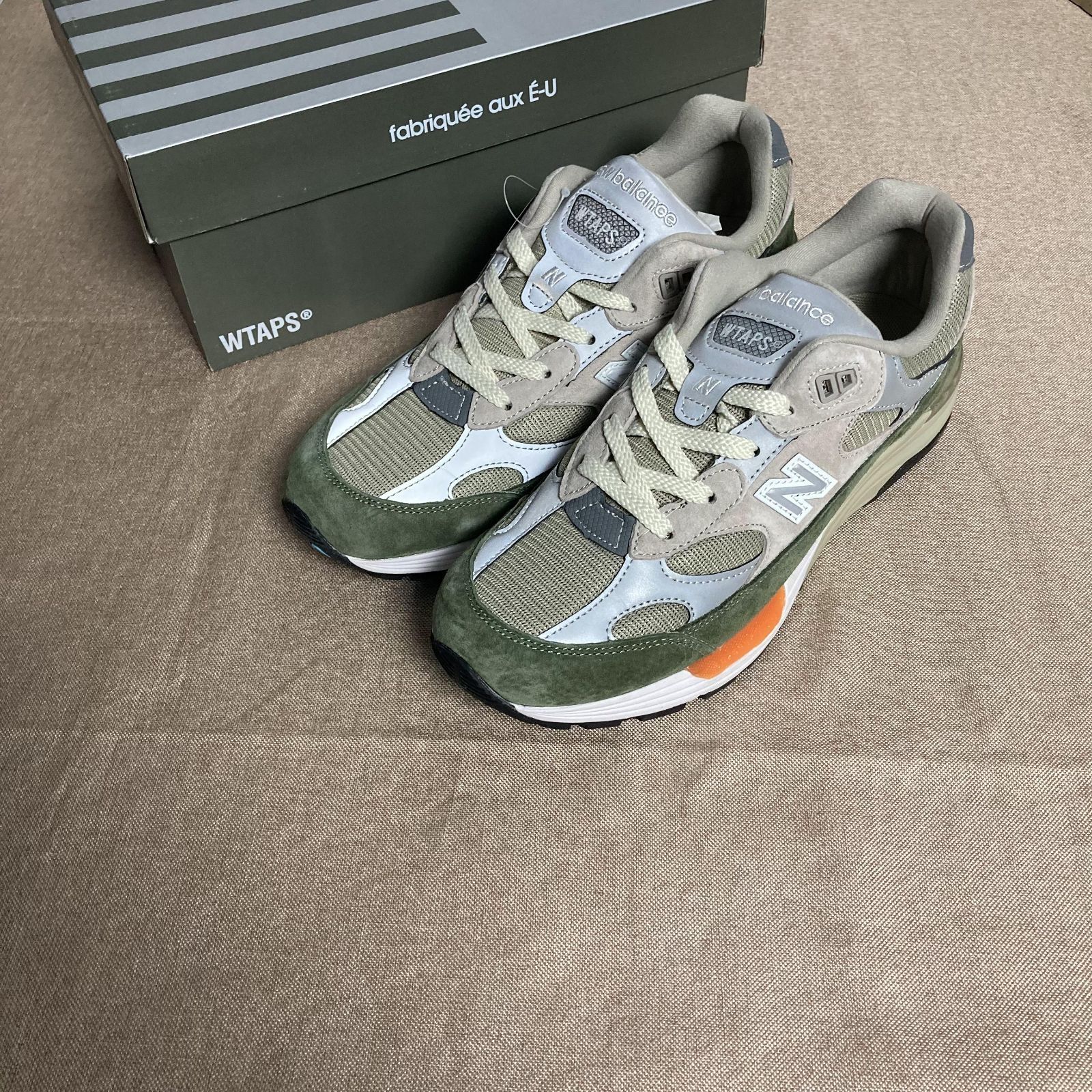 WTAPS × New Balance NB M992WT Olive Drab ニューバランス スニーカー - メルカリ