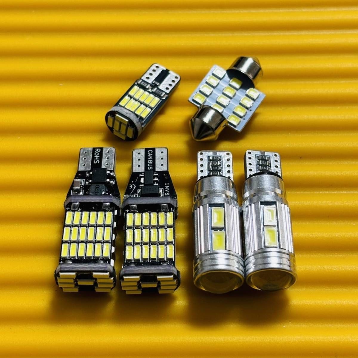 お得セット L675S L685S ミラココア ルームランプ 6個セット T10 LED 超爆光 ホワイト ダイハツ パーツ カー用品 アクセサリー 車検対応 - メルカリ