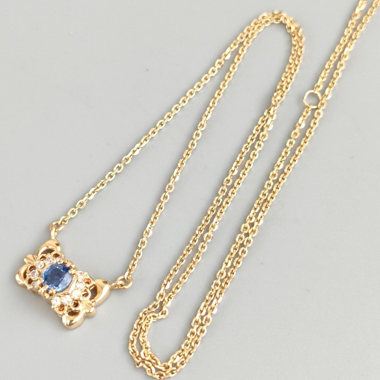 K18 レディース マキ リボンネックレス 3.74g 42㎝ - メルカリ