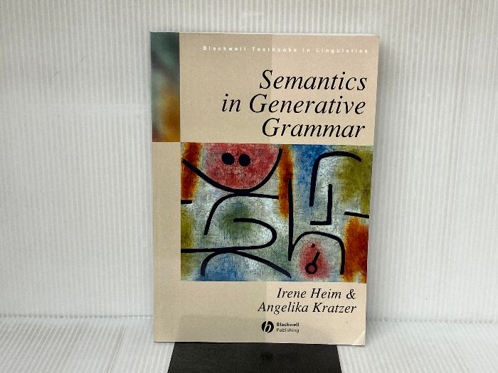 Semantics in Generative Grammar Wiley Heim, Irene - メルカリ