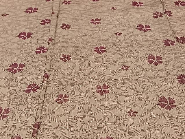 平和屋着物▽上質な小紋 単衣 草花文 正絹 逸品 AABB8011jh 楽天市場】