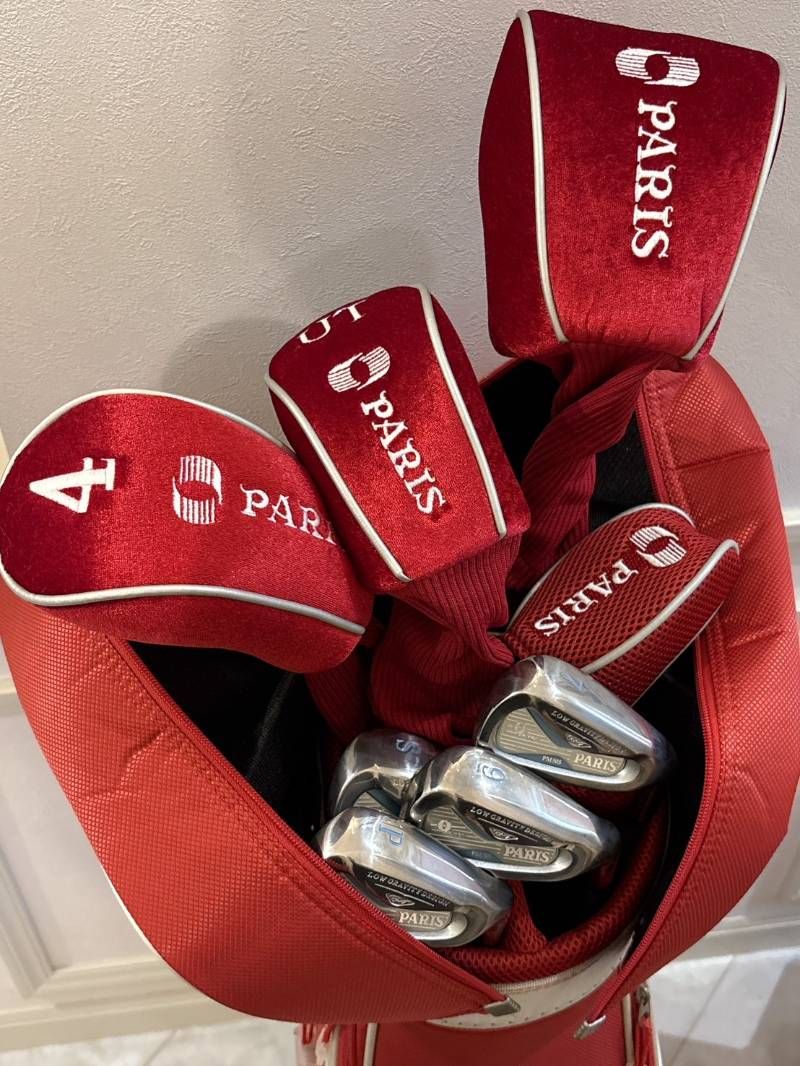 ゴルフセット PARIS パリス レディース PM505 アイアン 7.9.S.P ドライバー パター まとめ - メルカリ