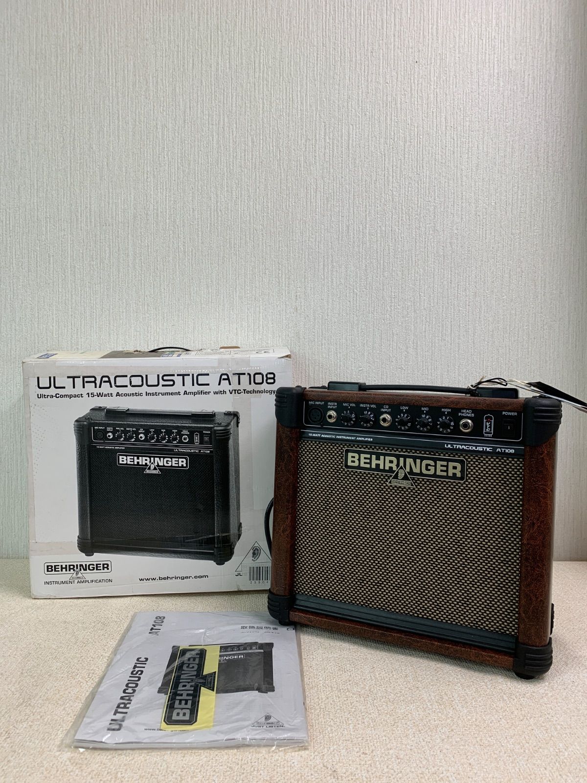 【フォロー割対象商品】BEHRINGER ULTRACOUSTIC AT108 アンプ - メルカリ