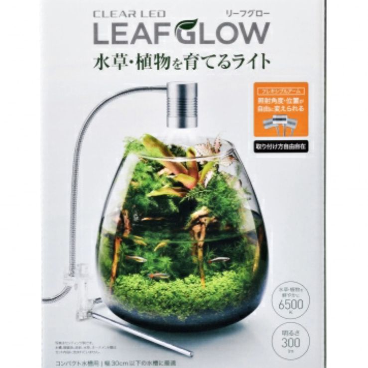 GEX クリアLED リーフグロー LEAF GLOW 小型水槽 コンパクト水槽 - 株式会社ディスカウントアクア - メルカリ