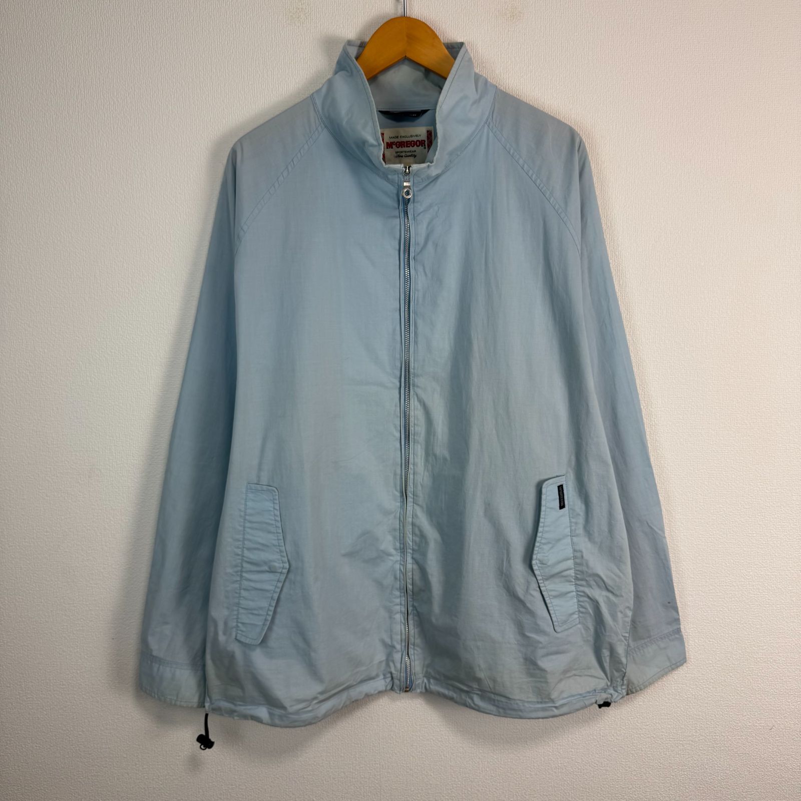 90s McGREGOR マックレガー スイングトップ フルジップ ブルゾン 水色 ライトブルー メンズ 3L 古着 ストリート シティーボーイ - メルカリ