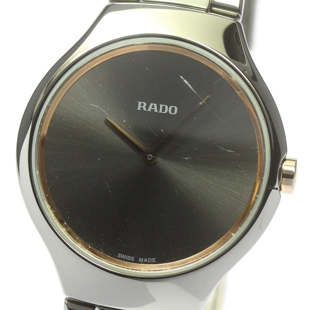 ラドー RADO 420.0956.3.013 トゥルーシンライン クォーツ レディース保証書付き_676287 - メルカリ