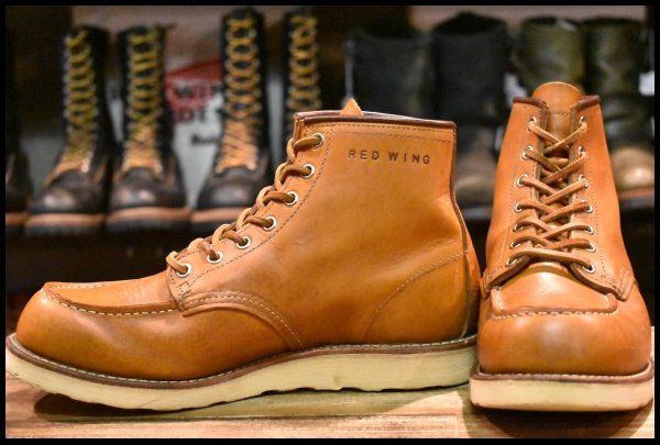 【7.5E 良品 11年】レッドウィング 9875 アイリッシュセッター ゴールドラセット モックトゥ レースアップ ブーツ redwing HOPESMORE【EL681】 - メルカリ