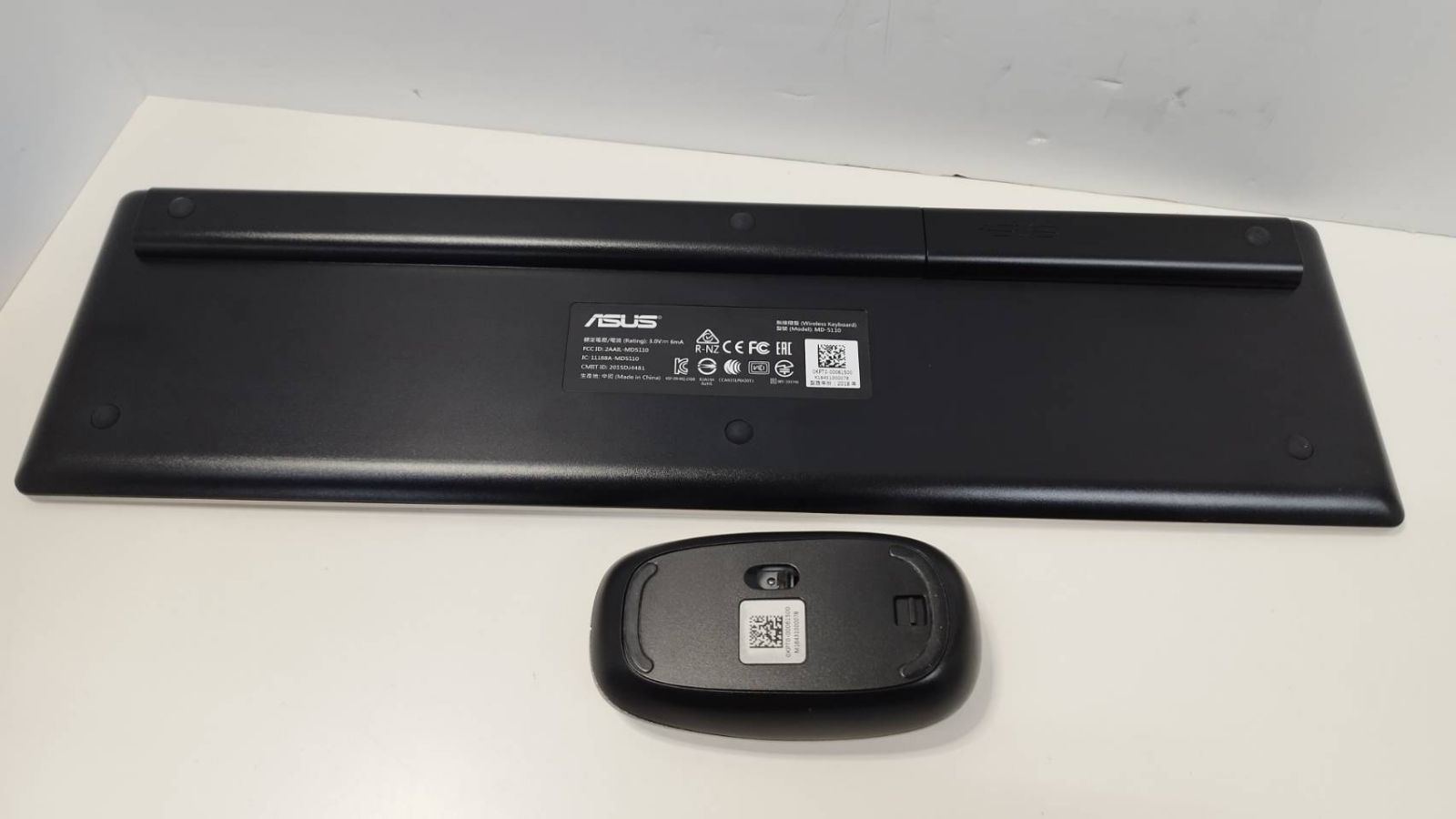 ASUS ワイヤレスキーボード(MD-5110) マウス(MM-5110) セット！ - メルカリ