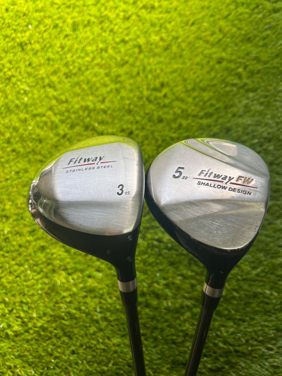Fitway FW レディース メンズ フェアウェイウッド 3番 5番2本セット - メルカリ