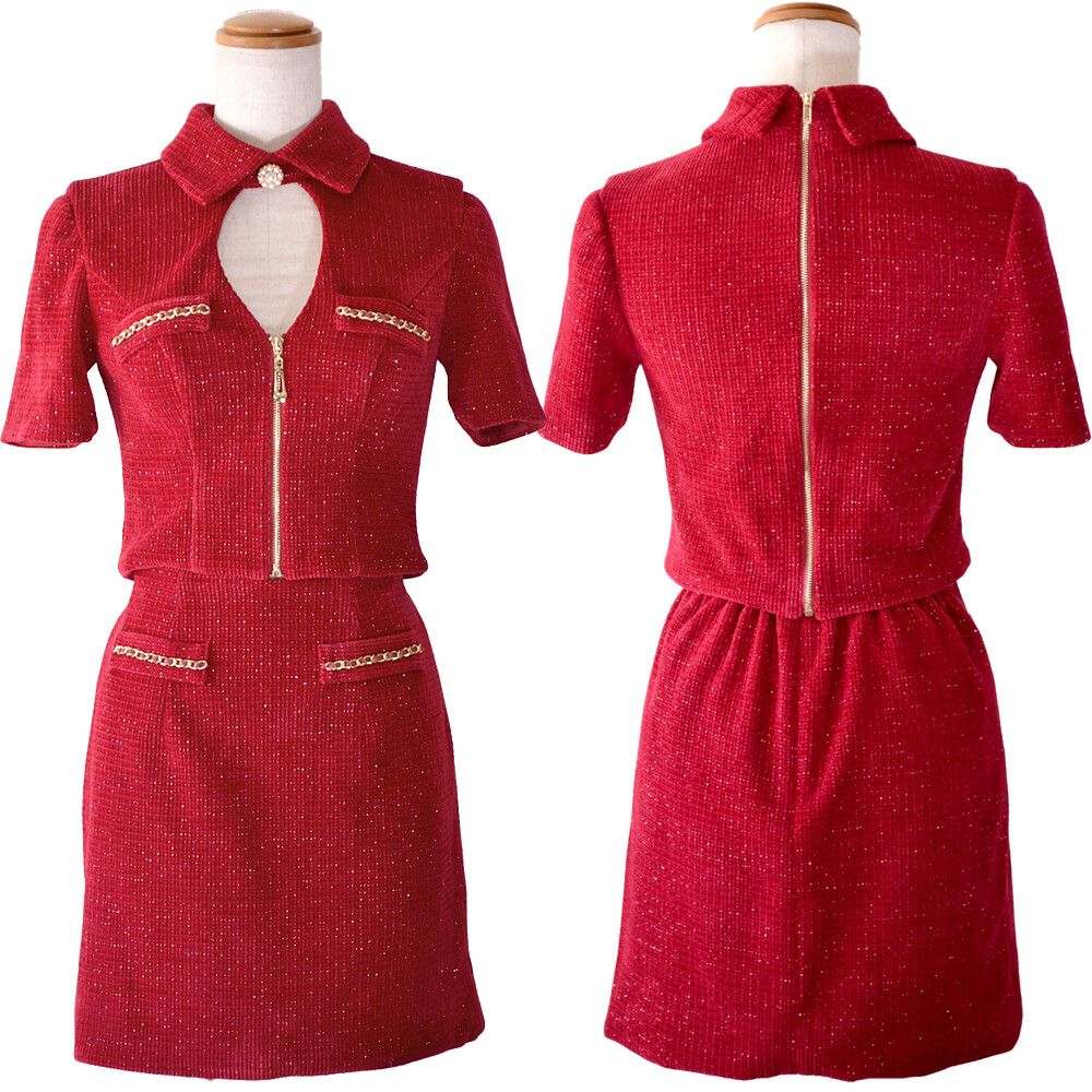 ドレス ワンピース セットアップドレス キャバドレス パーティードレス