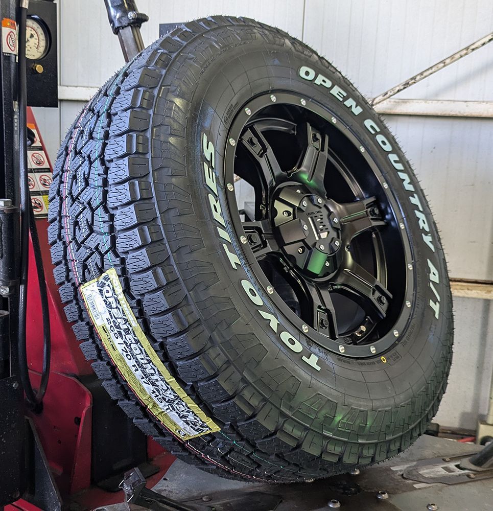 JL JK ラングラー 17インチ LEXXEL OutLaw アウトロー TOYO OPENCOUNTRY AT3 285/70R17 265/70R17 - メルカリ