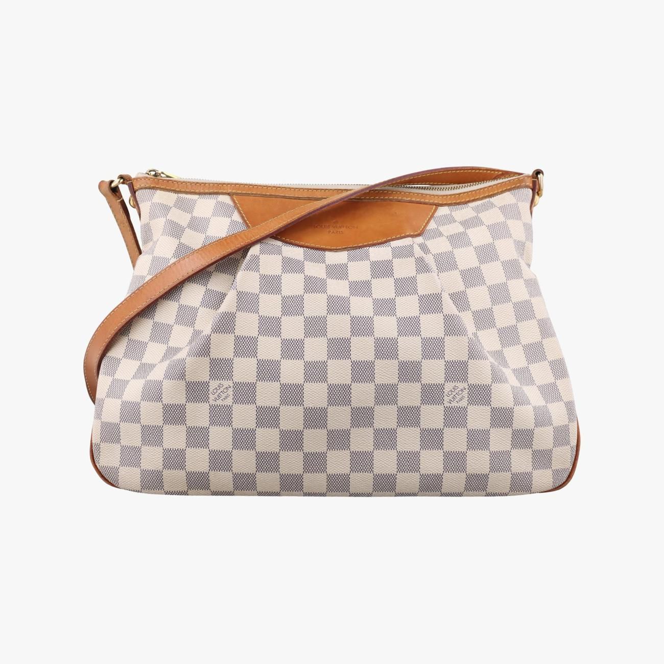 ルイヴィトン Louis Vuitton ショルダーバッグ レディース シラクーサMM ホワイト ダミエキャンバス N41112 MI5110 ...