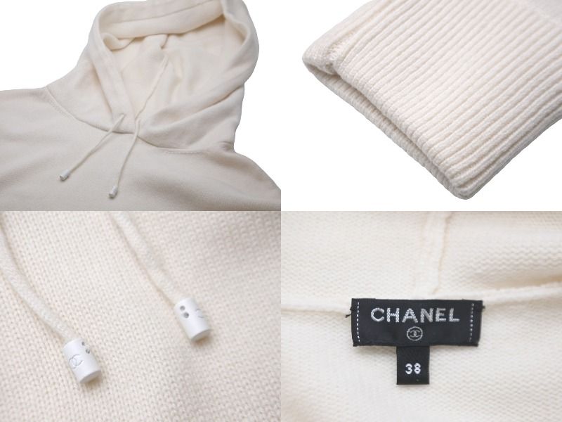 CHANEL シャネル カシミヤパーカー LA PAUSA P60446K46041 19C CHANEL シャネル カシミヤパーカー LA PAUSA P60446K46041 19C
