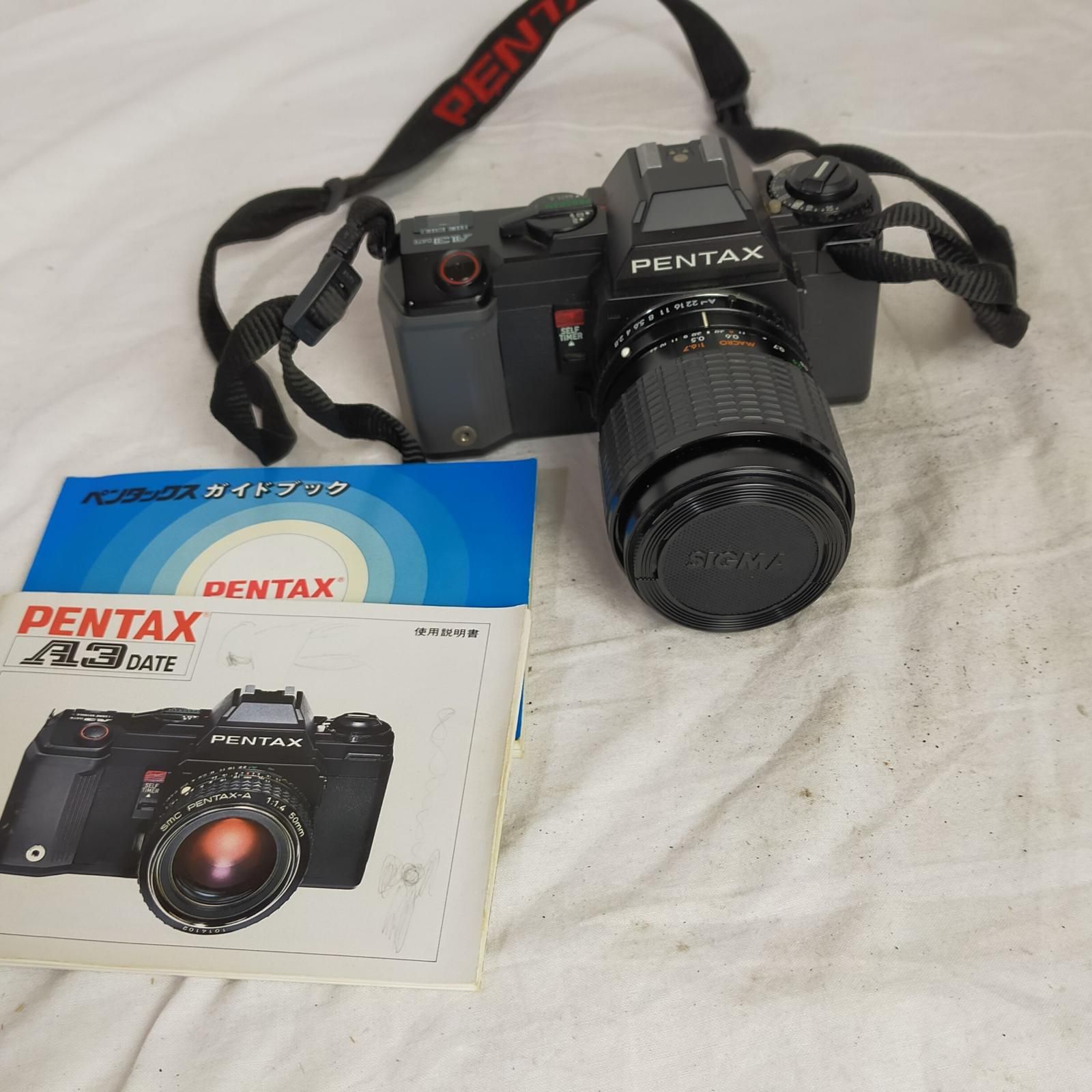 一眼レフ ペンタックス [ PENTAX A3 DATE / カメラレンズ SIGMA(シグマ)1:2.8-4 F=35-70㎜] 一眼レフ ...
