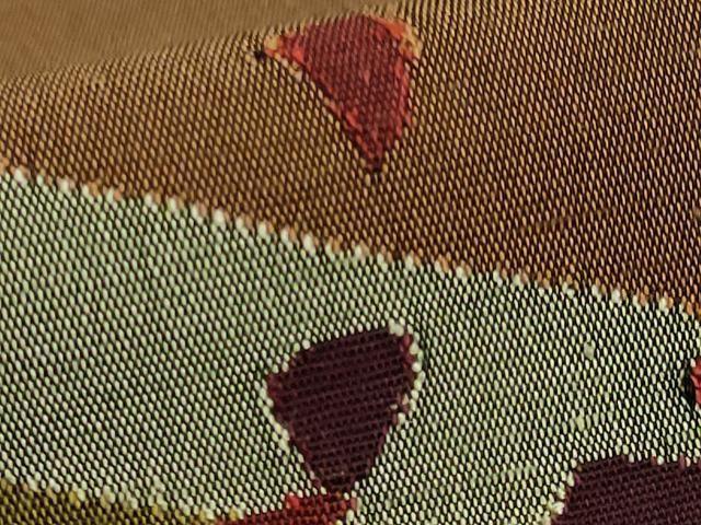 平和屋着物□極上 絲藝苑 上島洋山 八寸名古屋帯 舞花文 ますいわ屋