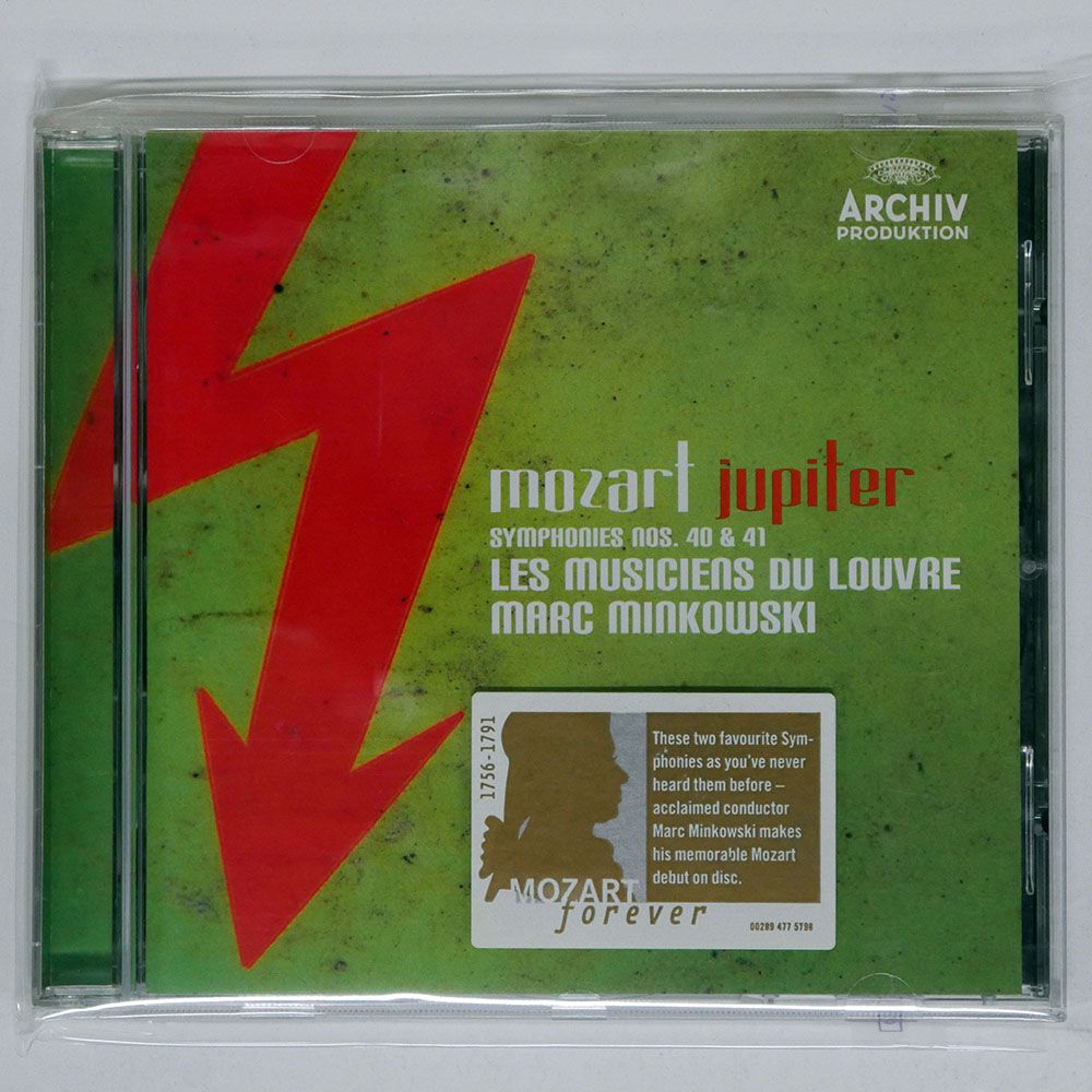 MARC MINKOWSKI, LES MUSICIENS DU LOUVRE/MOZART:SYMPHONIES NOS. 40 & 41 ...