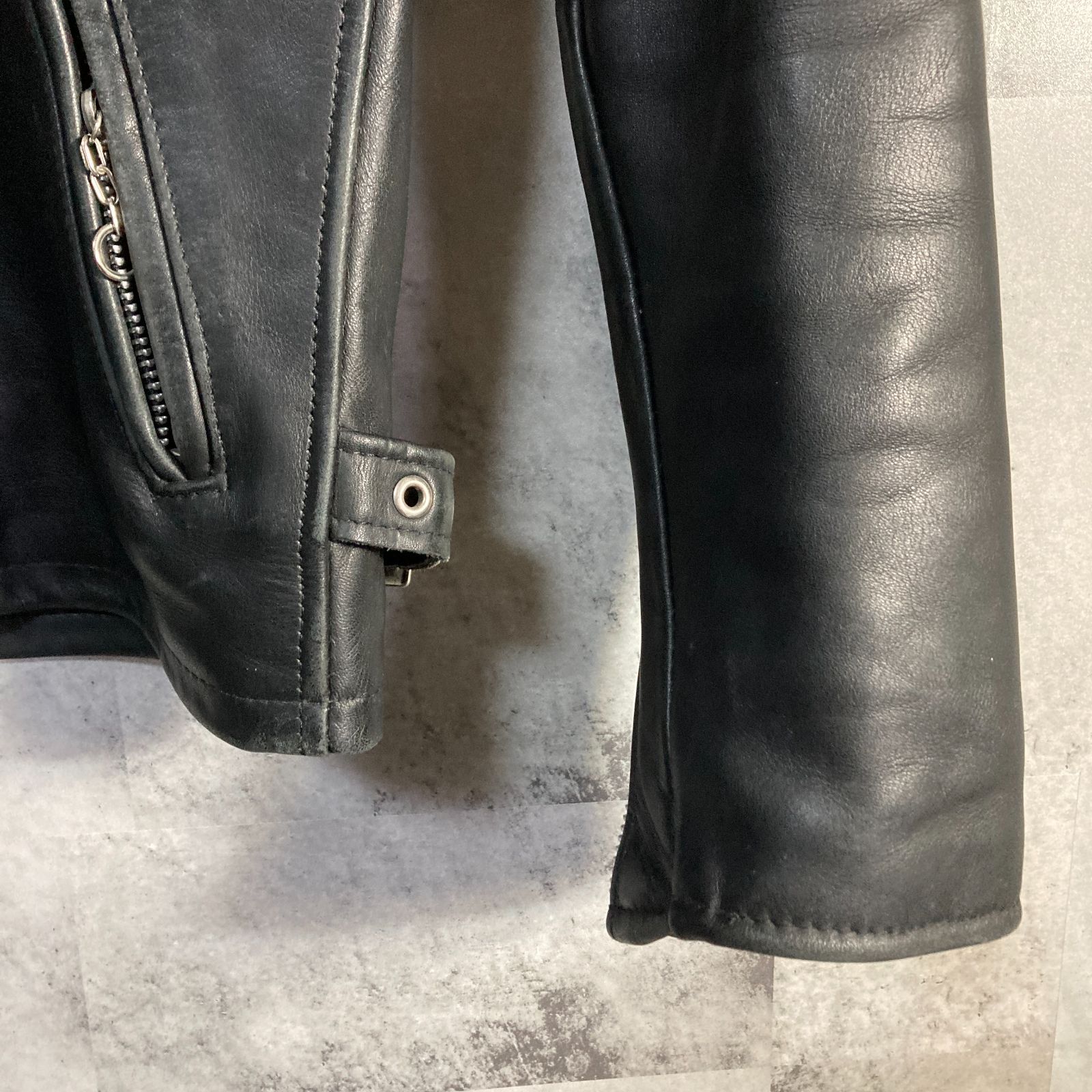 USA製 SCHOTT シングル ライダース レザージャケット ブラック USA製 SCHOTT シングル ライダース レザージャケット ブラック