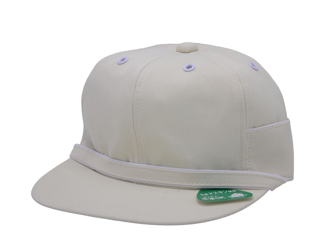SJDオリジナル【B品・訳あり】ゴルフ型キャップ ライトベージュ ドスキンゴルフ CAP 作業帽 作業用 帽子 紳士 メンズ 日本製 国産 ...