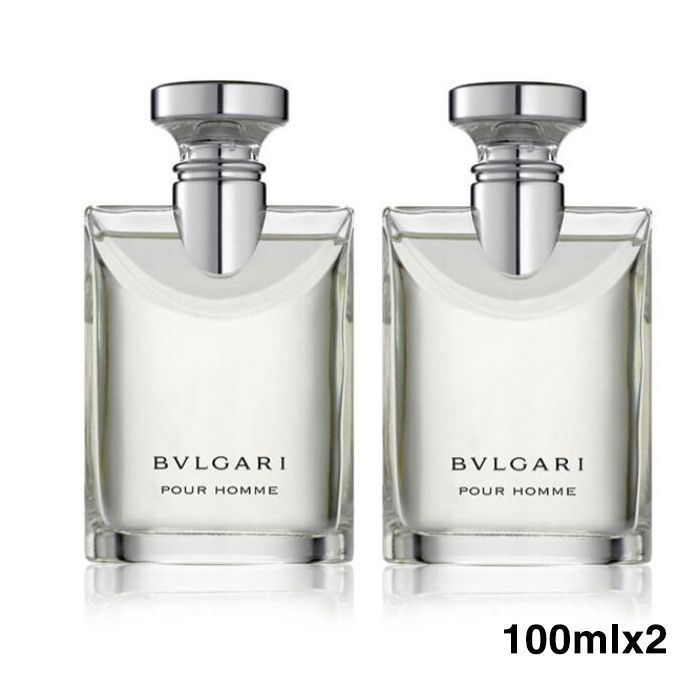 新品未開封 2本 BVLGARI ブルガリ プールオム ユニセックス メンズ香水 100mlx2 - メルカリ