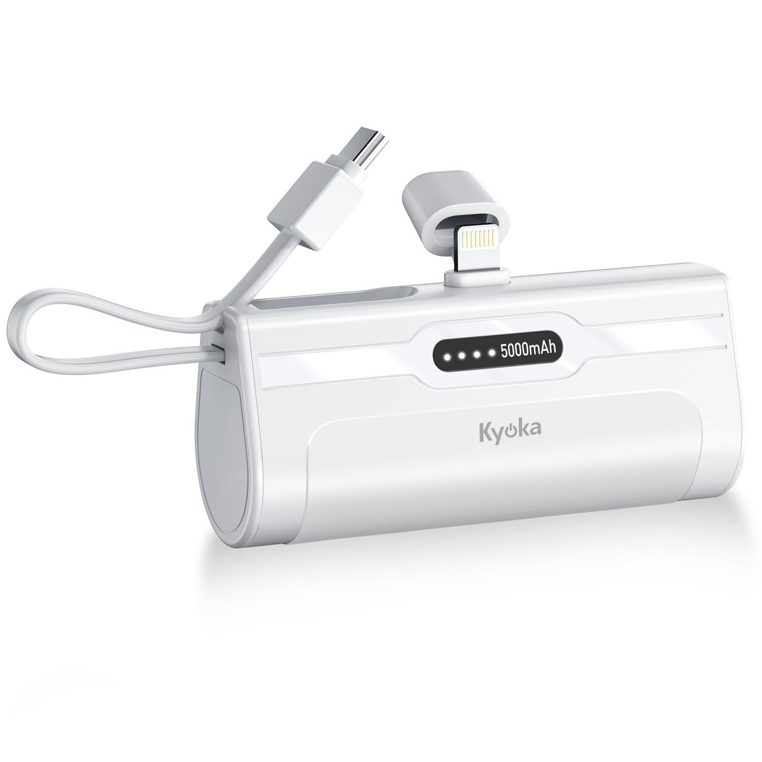 Kyoka DX143 モバイルバッテリー5000mAh 2台同時充電 PSE認証済 iPhone 14 13 Pro Max/12/11/X/AirPods/Android各種対応 - メルカリ