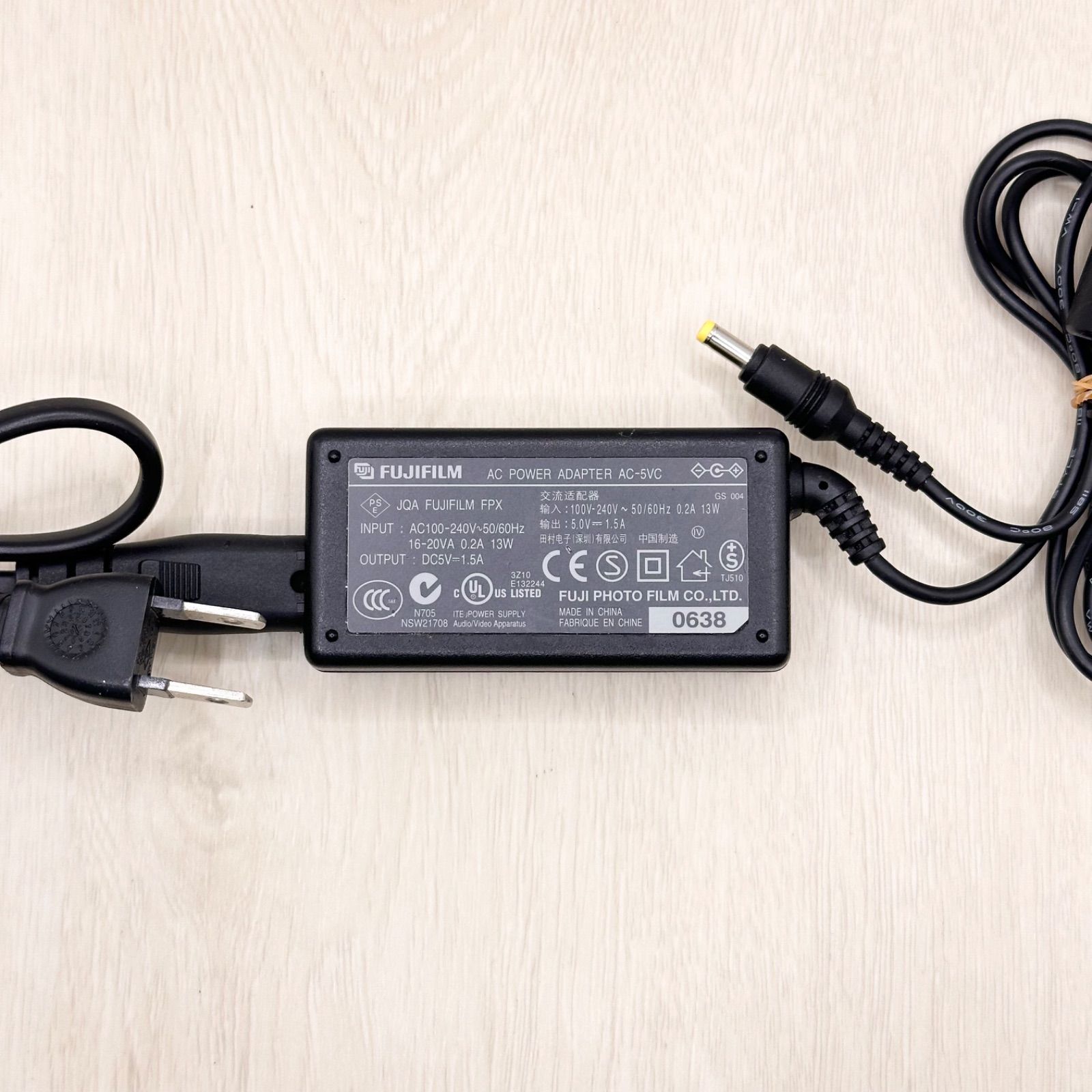 FUJIFILM AC-5VC フジフィルム 富士フイルム ACパワーアダプター ACアダプタ 電源アダプタ デジカメ デジタルカメラ ...