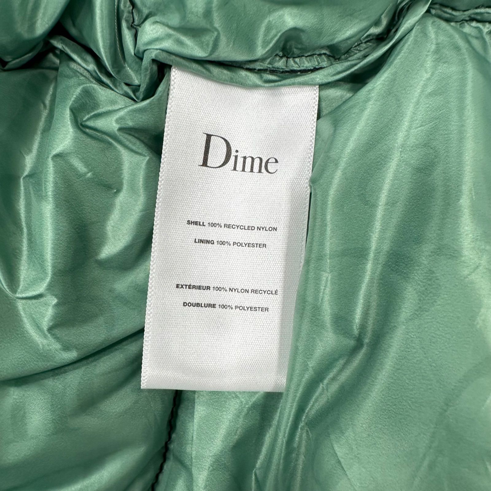 70】Dime ダイム ダウンジャケット アウター ブラック L 70】Dime ダイム ダウンジャケット アウター ブラック L