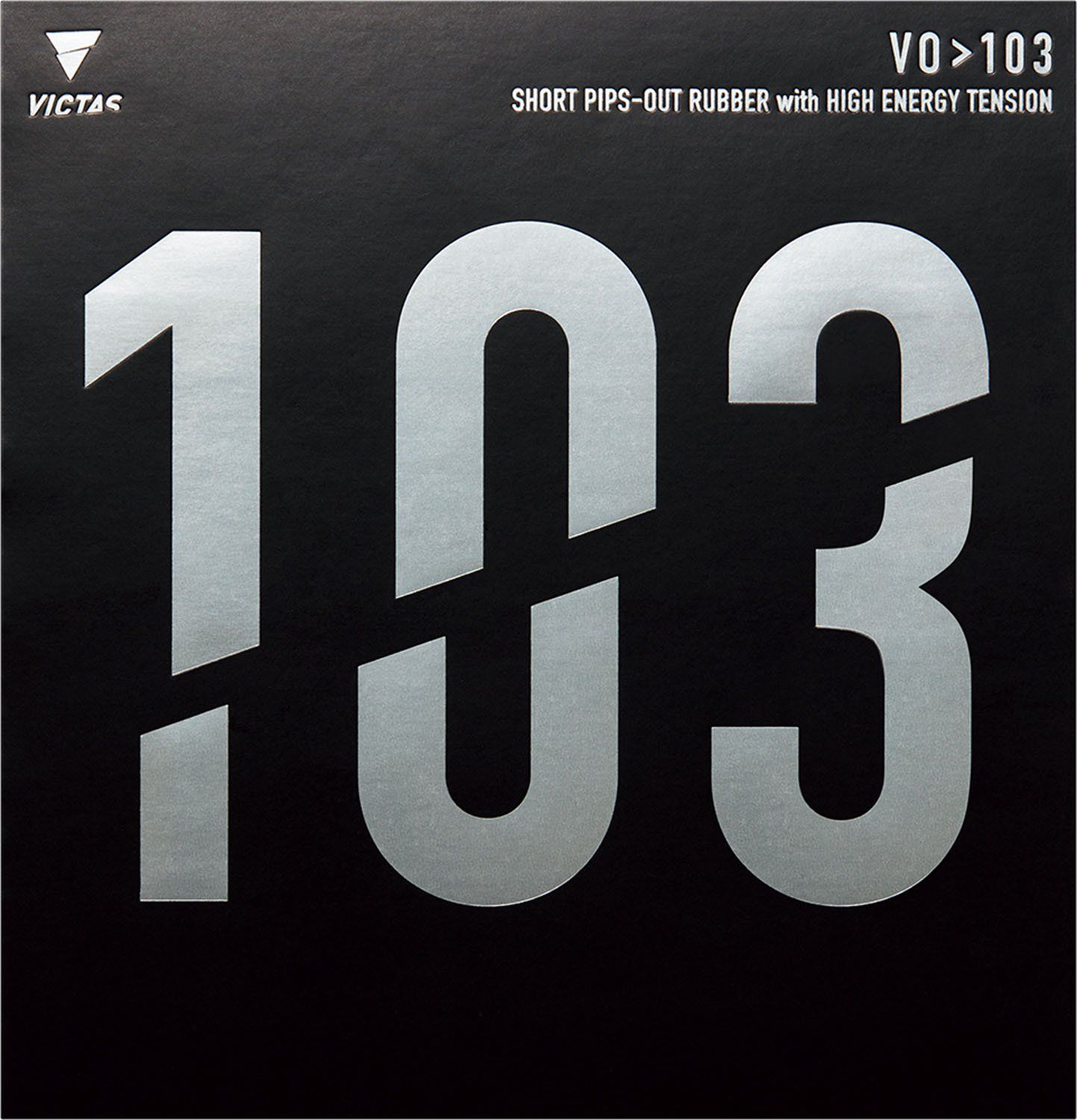 ヴィクタス(VICTAS) 卓球 ラバー VO1>03 表ソフト ハイエナジ―テンション 攻撃用 ブラック 1.8 020242 [ブラック] [1.8] - メルカリ