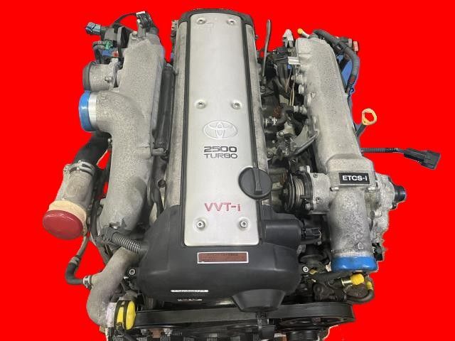 [NJ502]1JZ-GTE エンジンAssy 本体 ECUあり 17 クラウン アスリートV JZS171 補器類付 ハーネス 圧縮測定済み ...