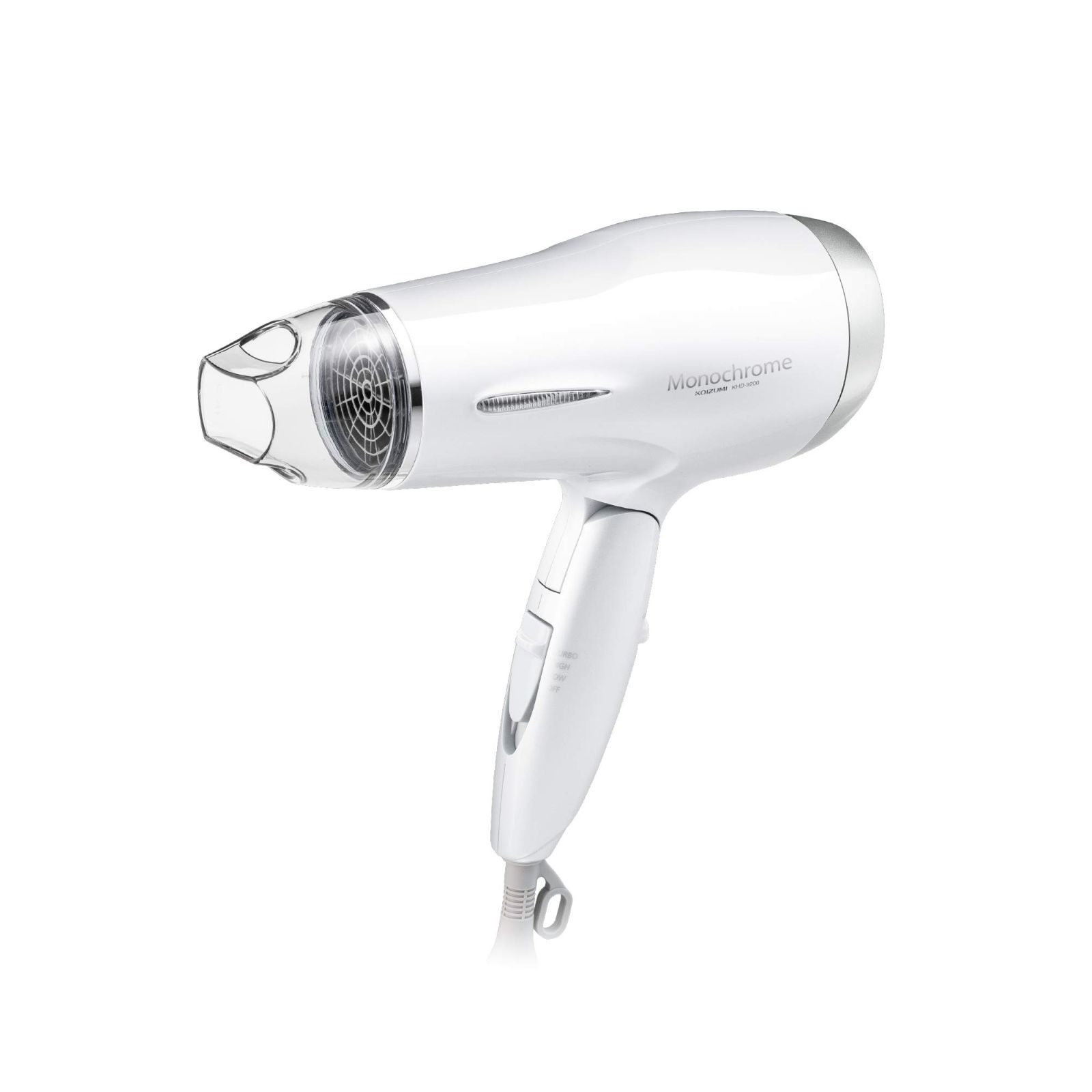 【数量限定】モノクローム(Monochrome) コイズミ ヘアドライヤー マイナスイオン ホワイト KHD-9200/W モノクローム - メルカリ