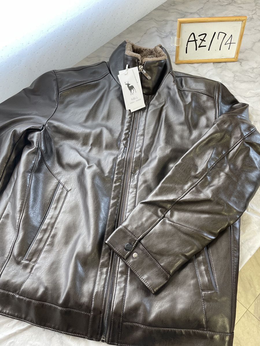 [NBLL] ラム革コート レザージャケット メンズ レザーコート シープスキン コート ラム皮革 管理AZ174 - メルカリ