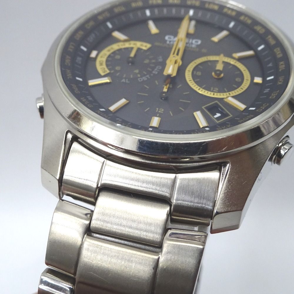 Ft595543 カシオ 腕時計 リニエージ WaveSeptor Multi Band6 LIW-M610TDS ブラック文字盤 メンズ ...