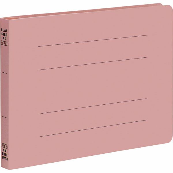 （まとめ買い）ビュートン フラットファイルPP A5 ヨコ型 ピンク FF-A5E-P 【10冊セット】 - メルカリ
