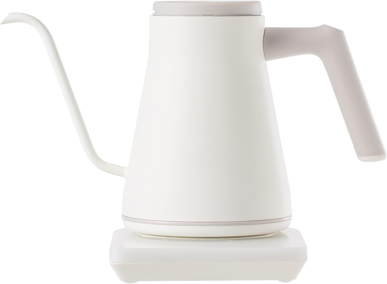 [山善] 電気ケトル 電気ポット 0.8L 1200W 一人暮らし 二人暮らし ドリップケトル バリスタポット 湯こぼれ防止 温度調節 保温 空焚き防止 オートオフ機能 カウントアップ表示 ...