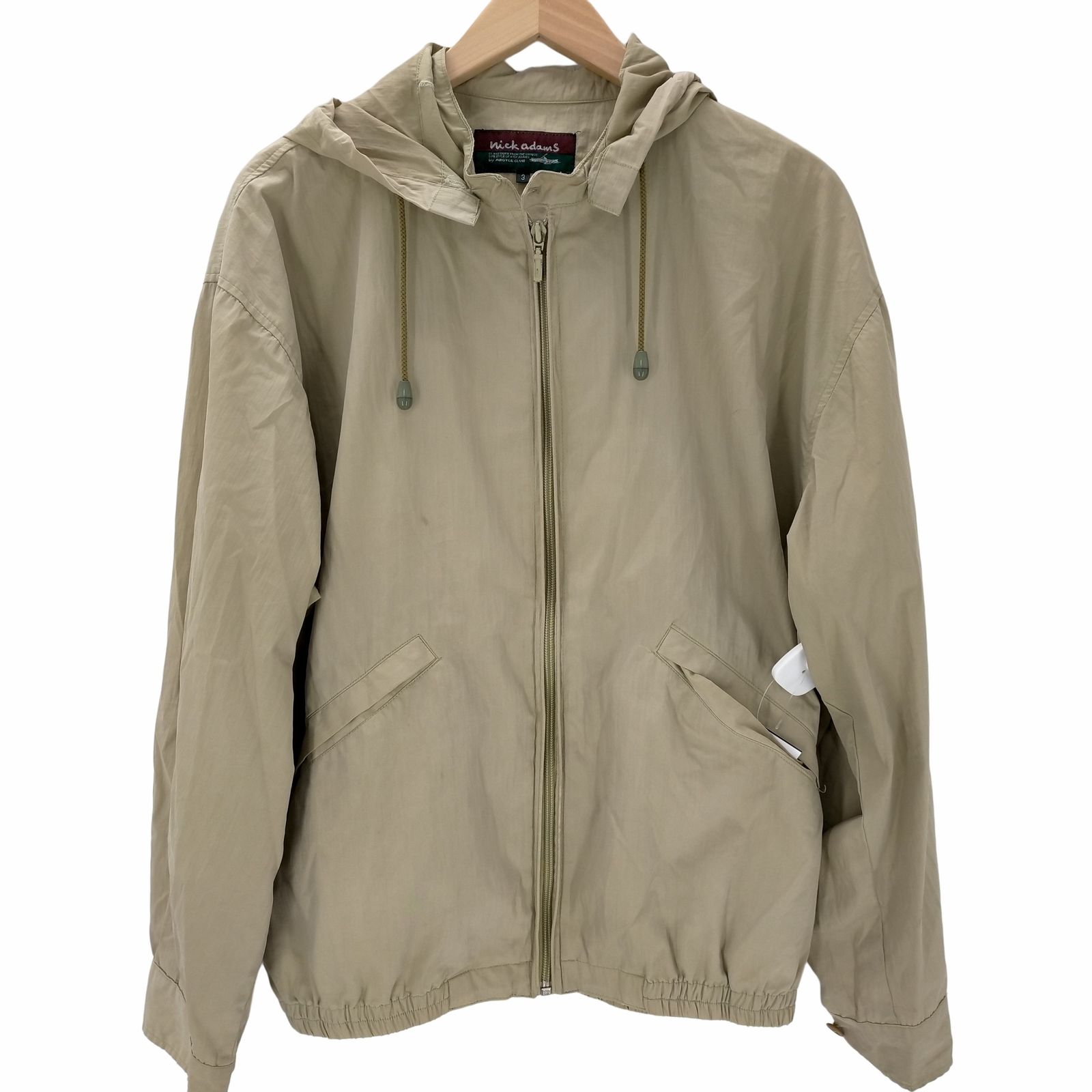 ユーズドフルギ USED古着 ジップアップ ジャケット メンズ JPN：3