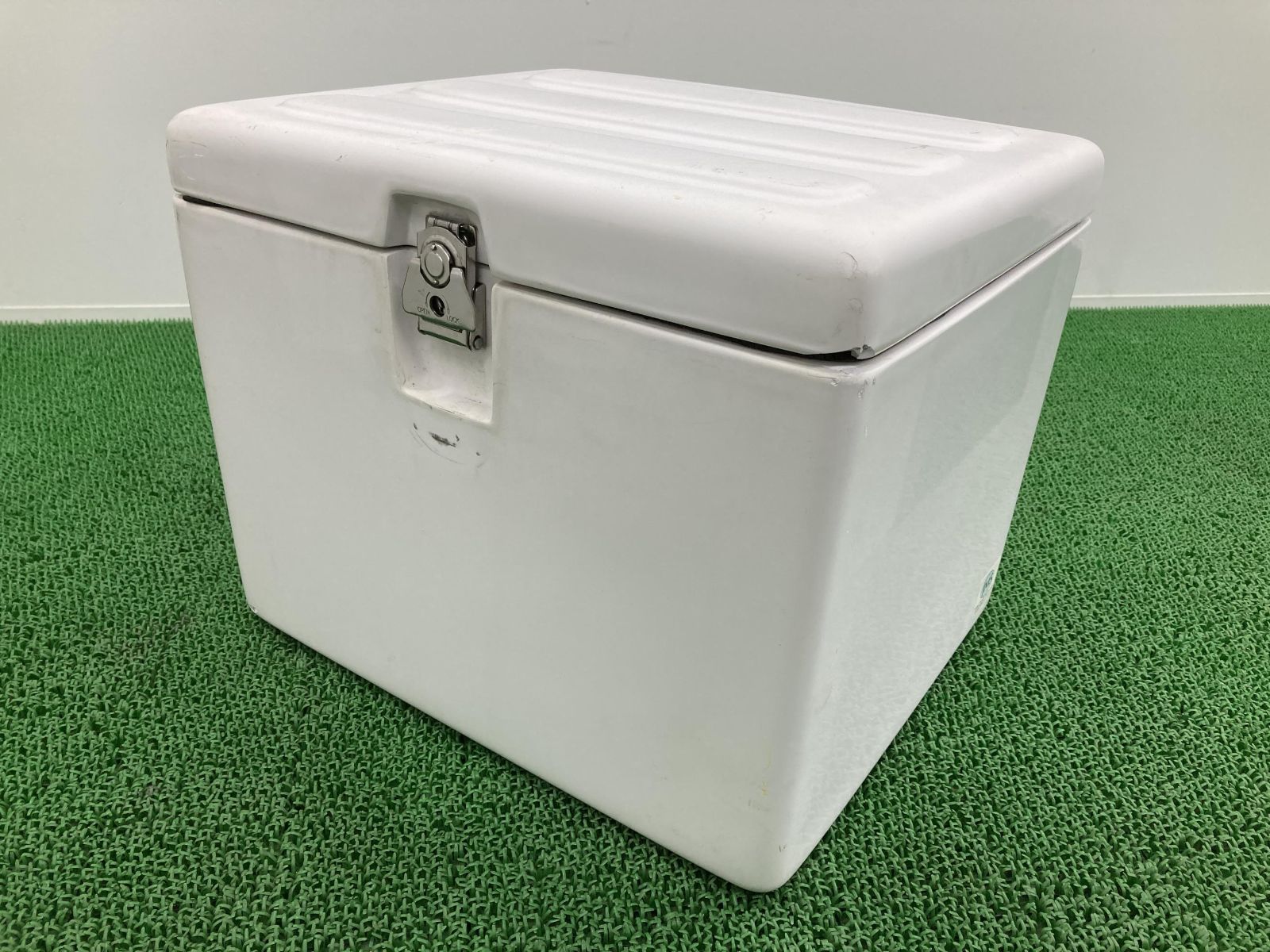 JMS製スーパーカブ トップケース 白 社外 中古 バイク 部品 ラゲージL 56L FRP リアボックス テールボックス クロスカブ - メルカリ