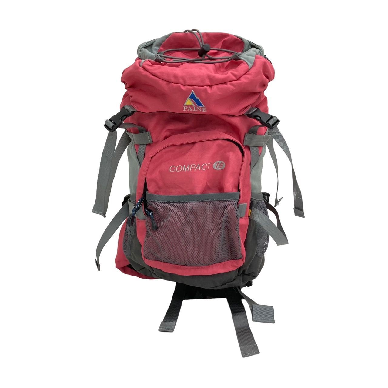 PAINE パイネ バックパック リュック BACKPACK ピンク×グレー - メルカリ