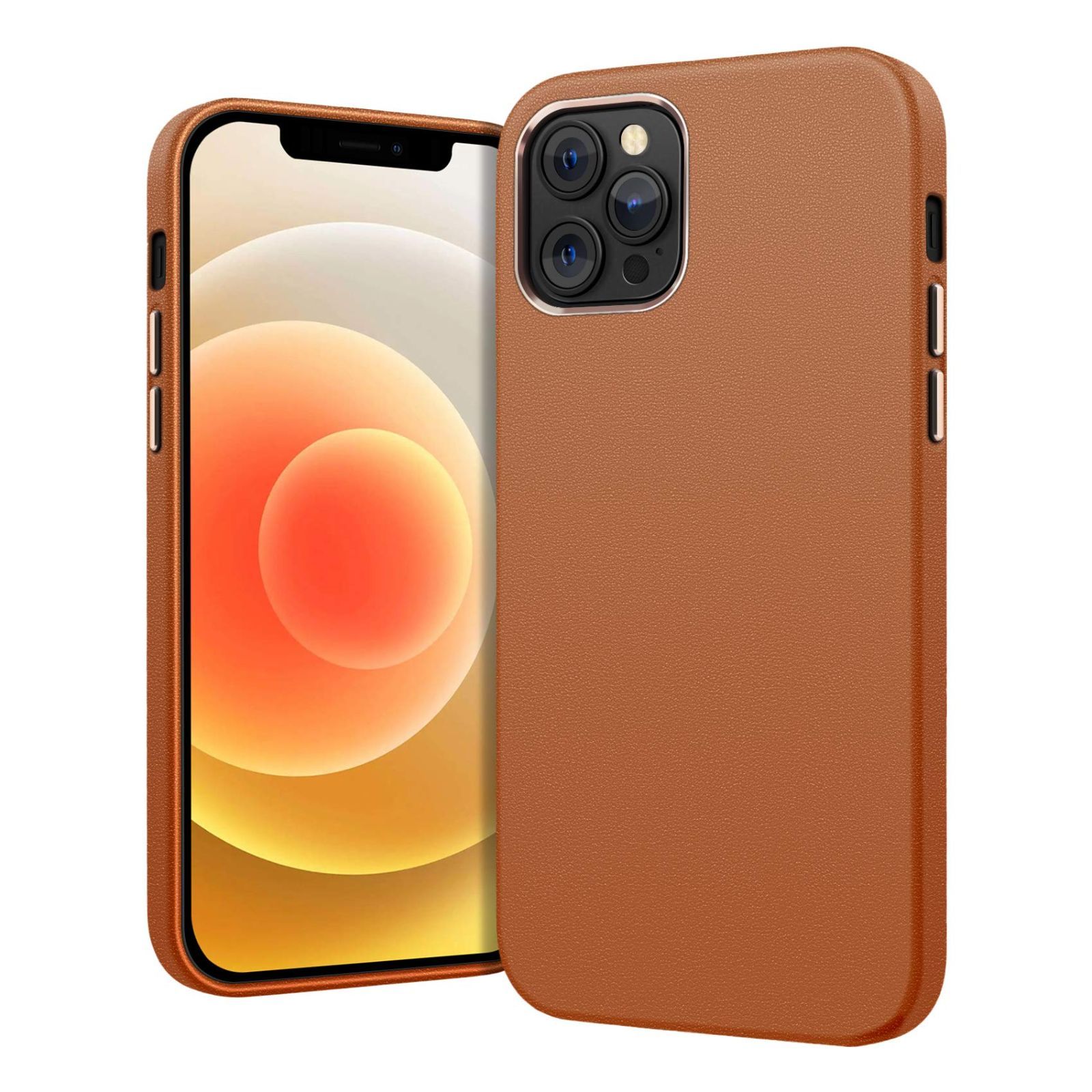 ☆1点限り☆iPhone12 Pro Max_ブラウン iPhone 12 Pro Max 用 ケース iPhone 12 Pro Max 用 カバー Keallce アイフォン12 Pro ...