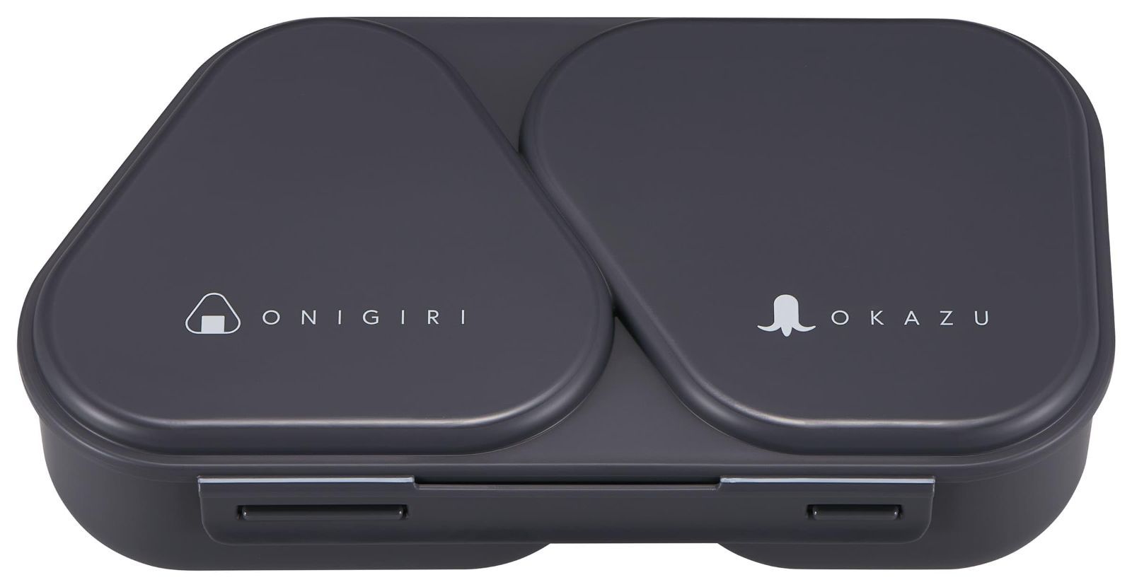 【特価商品】オーエスケー（OSK) 弁当箱 おにぎり ランチケース 大きめ 625ml ブラック 押し型付 抗菌 ロック付き 電子レンジ対応 LS-16 日本製 - メルカリ