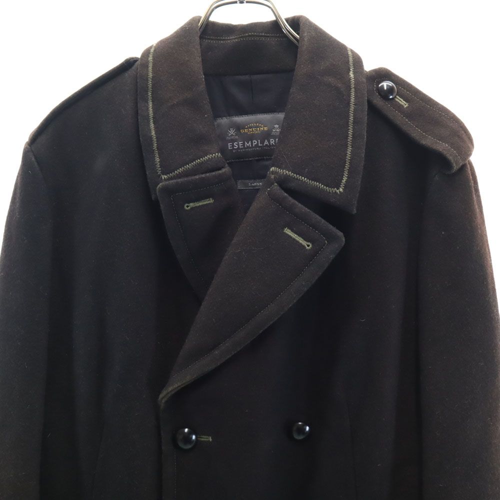 ESEMPLARE エセンプラーレ ウールブレンド オーバー ロングコート L