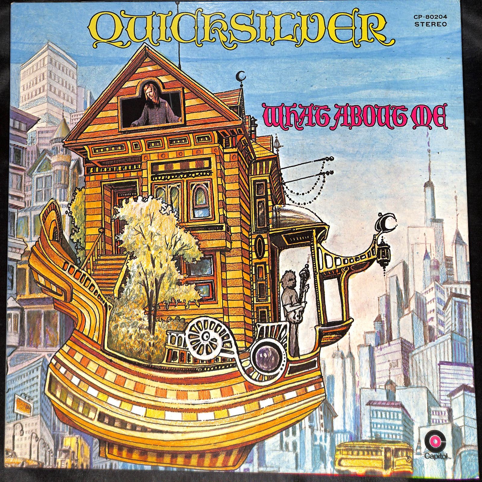 【赤盤LP】Quicksilver Messenger Service What About Me クイックシルヴァー・メッセンジャー ...