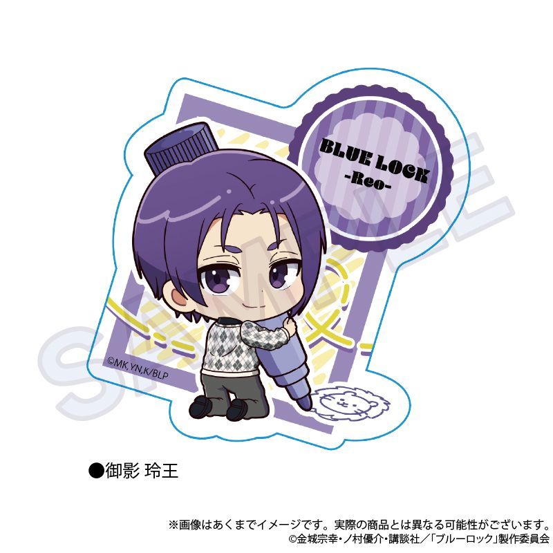 【新品/公式】ブルーロック ステッカー おえかきっちょver. 御影 玲王 公式グッズ colleize - メルカリ