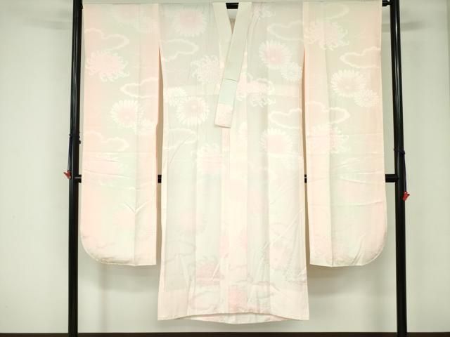 平和屋着物○訪問着 青海波草木文 金彩 正絹 逸品 CAAW7562yc 平和屋