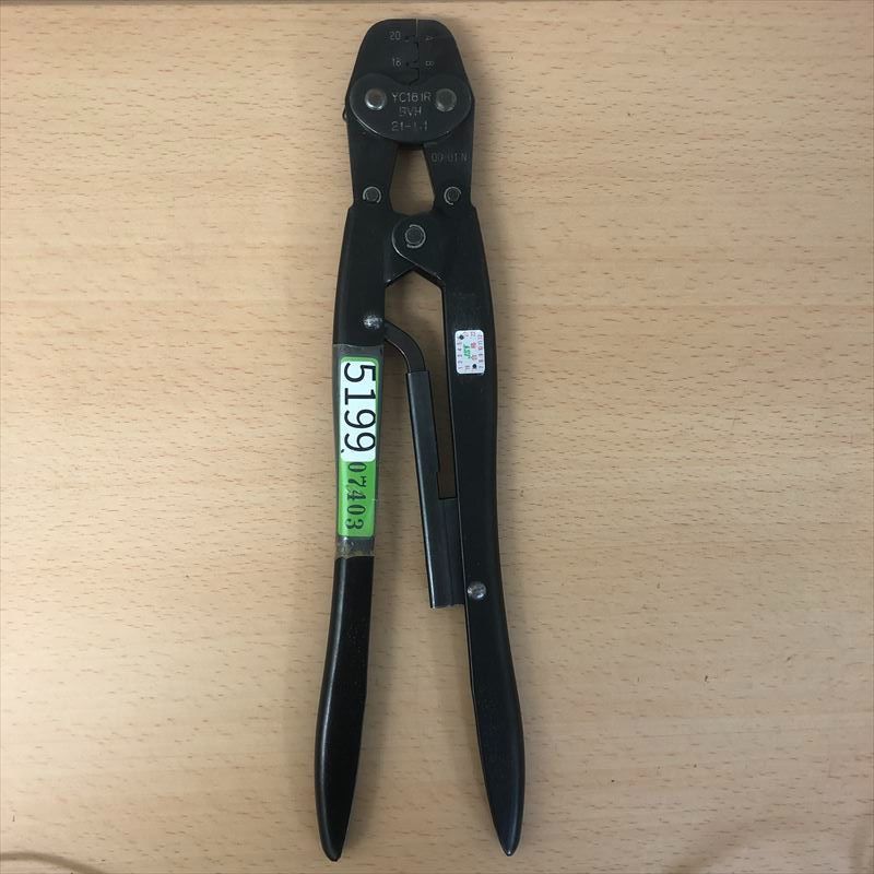 YC-161R,手動圧着工具,(BVH-21T-(P)1.1/SVH-21T-P1.1),日本圧着端子製造(JST) - メルカリ