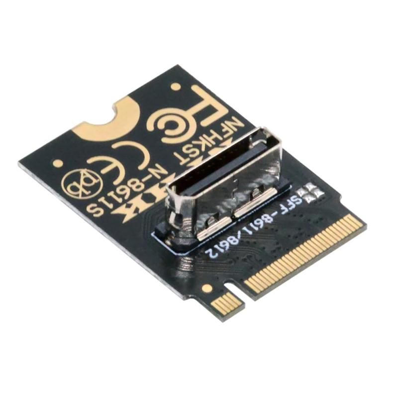 NFHK 2230 PCI-E4.0 M.2 M-Key to Oculink SFF-8612 SFF-8611 垂直ホストアダプター NVME U.2 SSD eGPU用, NF-SF ...