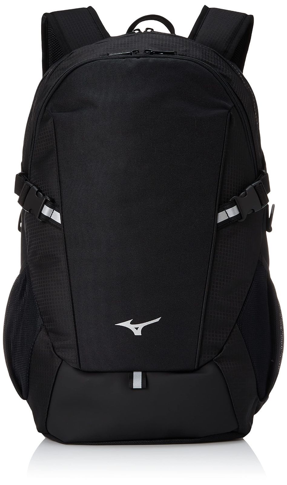 【新着商品】再帰反射 PCポケット シューズ収納 通学 部活 33JD3103 ユニセックス スポーツ用 大容量 リュックサック ブラック 30 チームバックパック バックパック [ミズノ ...