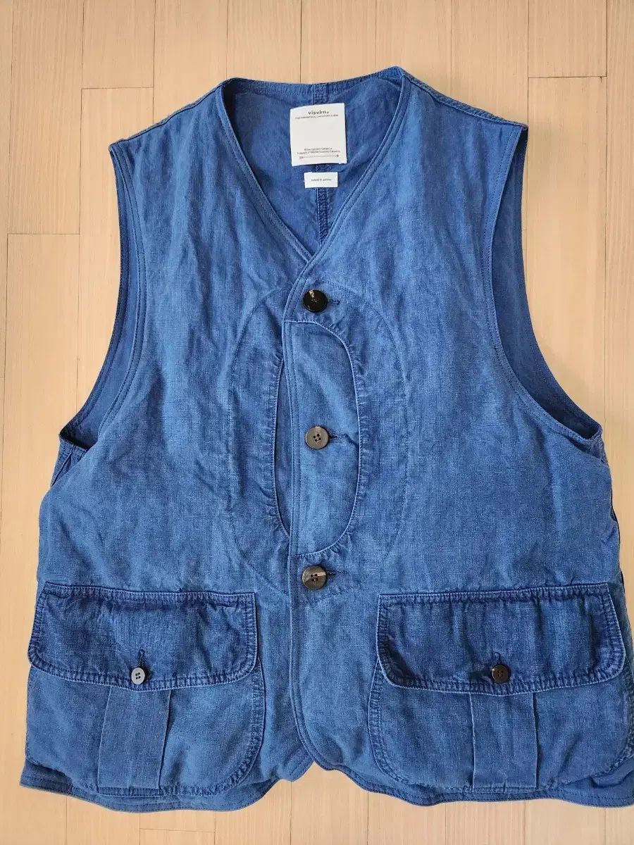 【雷市場（ポンジャン）商品韓国直送】 VISVIM(ビズビム) visvim gusto vest ネイビー 3 サイズ - メルカリ