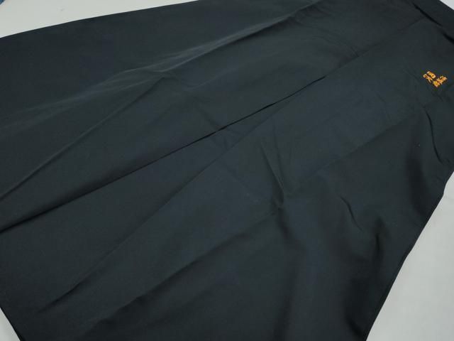 平和屋着物○男性 行灯袴 黒色 正絹 逸品 CAAS8545vf - メルカリ